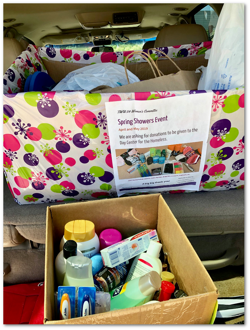 “Spring Shower” Day center for the Homeless Donation – Transport ...